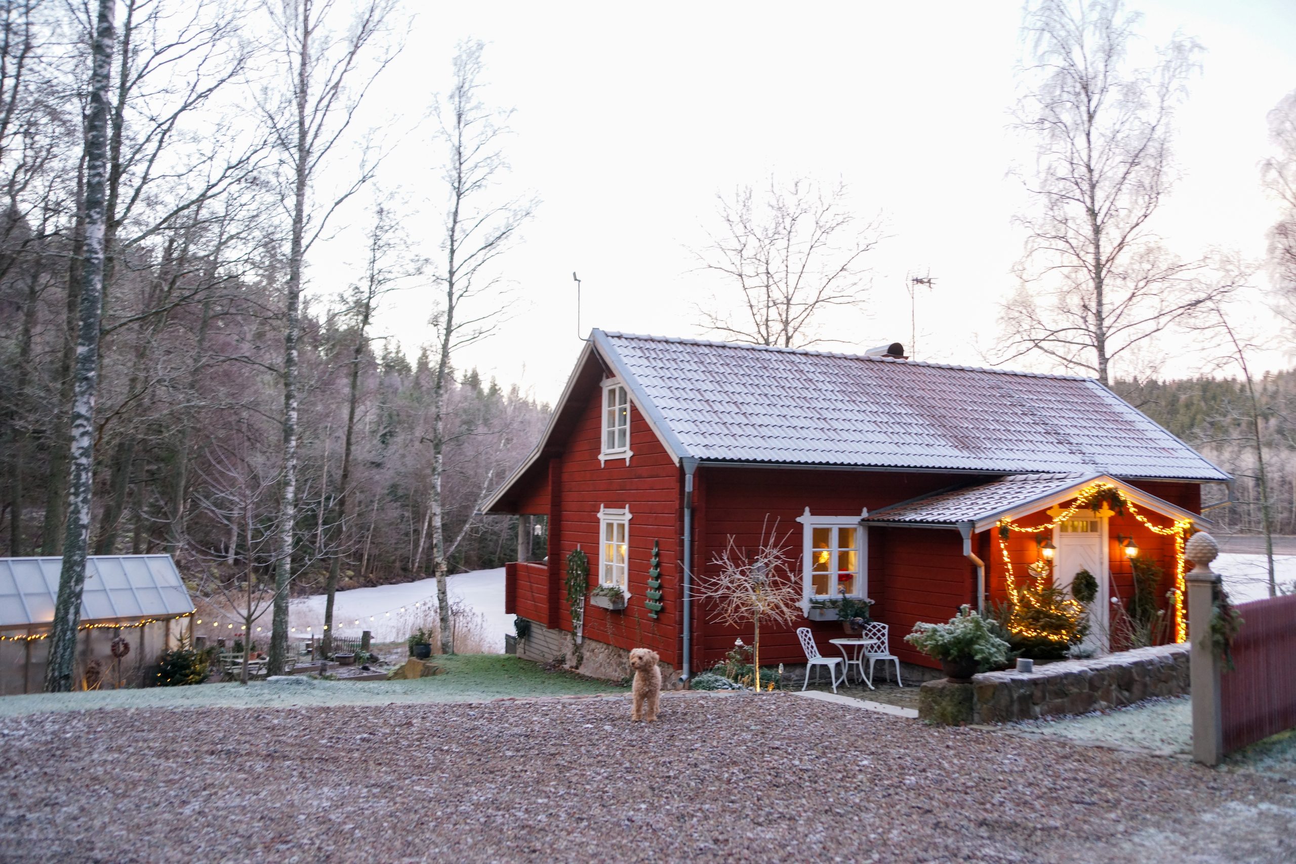 Magisk morgon och klä granen - Fyra årstider